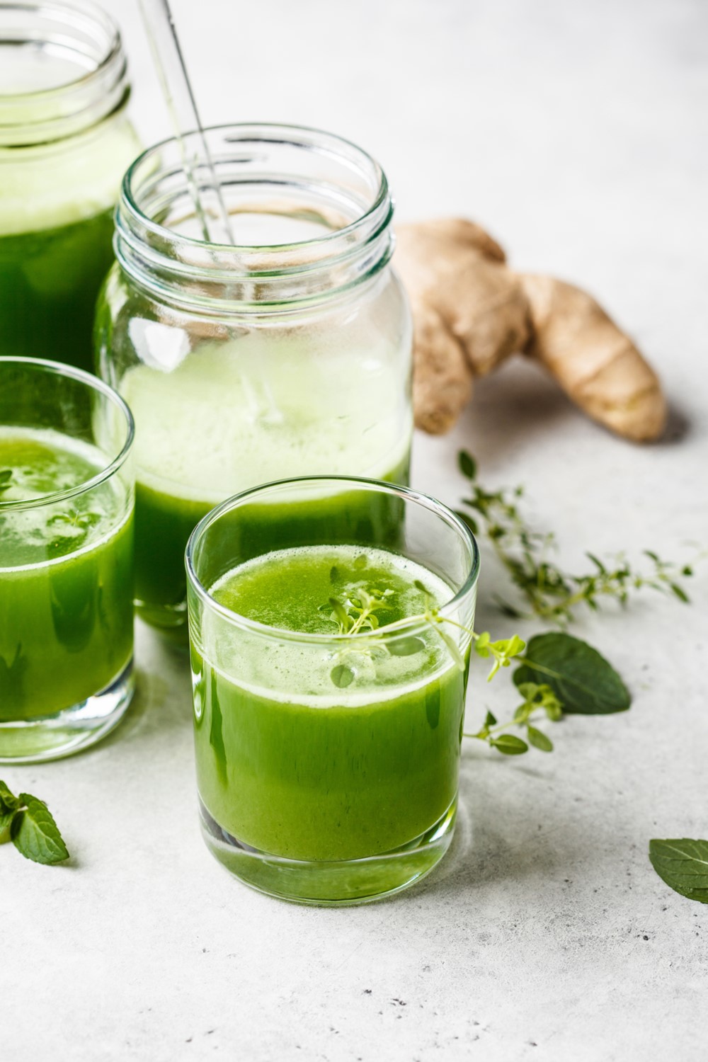 Green Detox Cold Pressed Juice - Skinny5